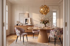 Designová židle Scarlet CLASSIQUE - sametová šeříková