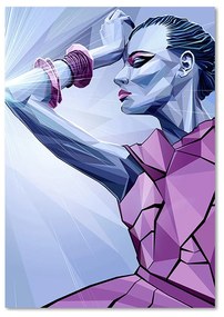 Gario Obraz na plátně Žena ve fialovém - Dmitry Belov Rozměry: 40 x 60 cm