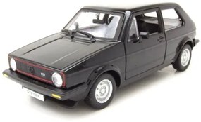 Bburago Volkswagen Golf MK1 1974 černý 1:24