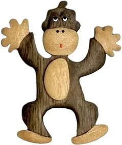 2Kids Toys Dřevěná magnetka velká Opice