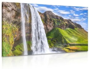 Obraz vodopád Seljalandsfoss - 60x40 cm