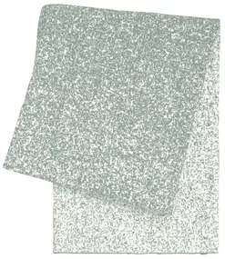 SCANquilt pletený pléd DESIGN ombre smetanovošedá střední 130 x 200 cm