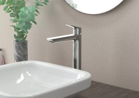 Hansgrohe Logis, umyvadlová baterie Fine 240, s výpustí, EcoSmart, chromová, 71257000