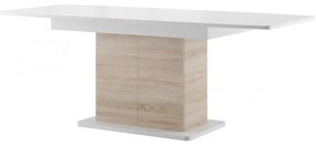 Casarredo Jídelní stůl rozkládací POLSA 03 dub sonoma/bílá