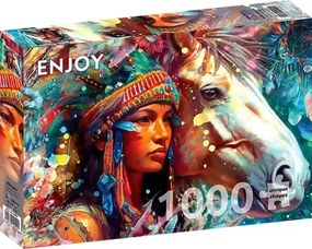 ENJOY Puzzle Divoká duše / 1000 dílků / od 14 let