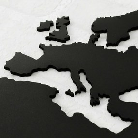 DUBLEZ | 2v1 Dřevěné mapy světa - obraz a 3D mapa
