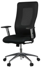 Kancelářská židle Manutan Expert Penelope Top Alu, černá