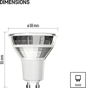 Emos Classic MR16 / LED žárovka / GU10 / 4,2W (náhrada 35W) / 333lm /