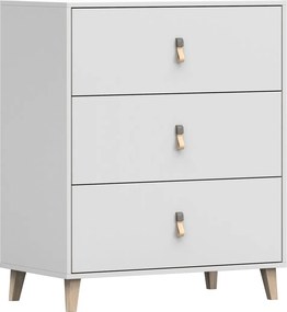 IDZ Komoda FIGO 3S 02, 80 cm Bílá