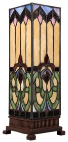 Stolní lampa Tiffany Renier – 12x12x35 cm