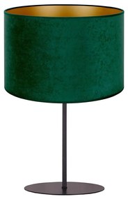 Duolla - Stolní lampa ROLLER 1xE14/15W/230V tmavě pr. 20 cm zelená/zlatá