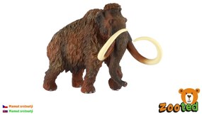 Mamut srstnatý zooted plast 18cm