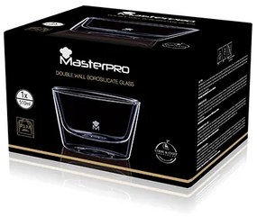 Předkrmová mísa Masterpro Barware Mixology 200 ml / borosilikát