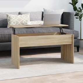 vidaXL Konferenční stolek 102 x 50,5 x 52,5 cm kompozitní dřevo [809635] Barva: Bílá