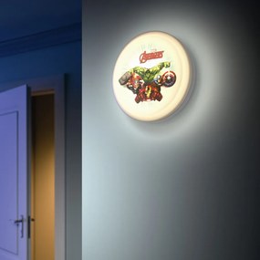 LED Dětské stropní/ nástěnné svítidlo Philips Disney Avengers 71884/35/P0 modré 2700K