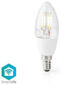 Nedis | Nedis Wi-FiLF10WTC37 − LED Stmívatelná chytrá žárovka C37 E14/5W/230V 2700K | NE0054