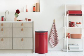 Brabantia Koš Touch Bin NEW 40L zářivě červená