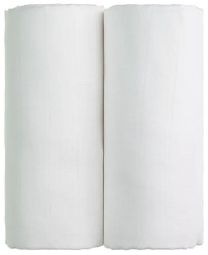 T-TOMI Osušky látkové TETRA 100x90 cm, 2 ks, bílá