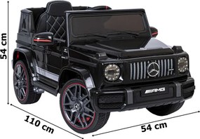 Elektrické autíčko MERCEDES AMG G63 černé