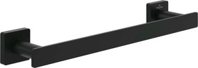 Villeroy & Boch Elements Striking - Držák ručníků, délka 35 cm, matná černá TVA152009000K5