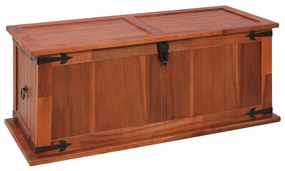 Úložná truhla 90 x 45 x 40 cm masivní akáciové dřevo 247242