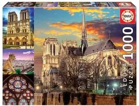 EDUCA Puzzle Notre Dame koláž / 1000 dílků / od 14 let