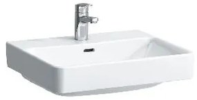 Laufen Pro S - Umyvadlo, 550x465 mm, 3 otvory pro baterii, s LCC, bílá H8169624001081