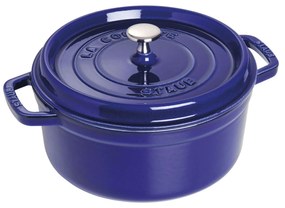 Staub Cocotte hrnec kulatý 26 cm/5,2 l tmavě modrý, 1102691