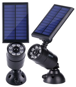 Bezdoteku LEDSolar 8 solární venkovní bodové světlo, 8 LED se senzorem, bezdrátové, iPRO, 1,5 W, studená            barva