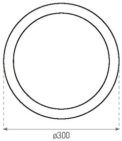 LED Venkovní stropní svítidlo se senzorem RENO LED/16W/230V IP66 bílá