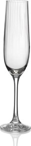 Crystalex sklenice na sekt Waterfall 190 ml 6 ks
