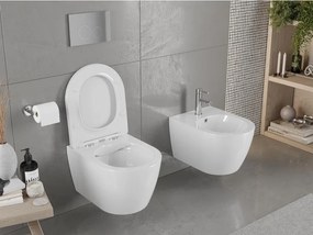 Mexen Carmen Rimless, závěsná wc mísa 49 x 36 cm, bílá, 3388XX00