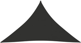 Stínící plachta oxfordská látka trojúhelník 5x5x6 m antracitová 135128