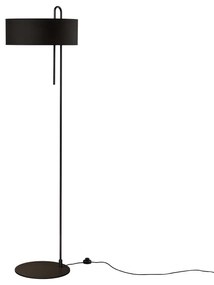 ACB Iluminacion Stojací LED lampa CLIP, v. 150 cm, 1xE27 15W Barva: Černá, Barva montury: Černá