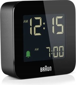 Budík Braun BC08 alarm podsvícení LCD
