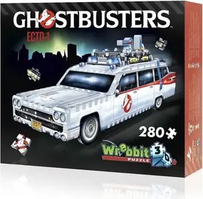 WREBBIT 3D puzzle Auto Ghostbusters ECTO-1 / 280 dílků / od 12 let