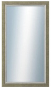 DANTIK - Zarámované zrcadlo - rozměr s rámem cca 50x90 cm z lišty AMALFI zelená (3115)