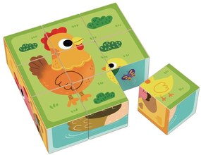 2Kids Toys Dřevěné kostky Farma