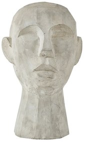 Villa Collection Figurka Hlava Talvik Grey 30 cm