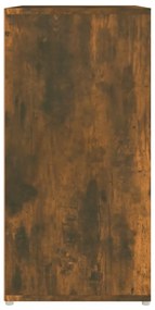Botník kouřový dub 60 x 35 x 70 cm kompozitní dřevo - Default Title