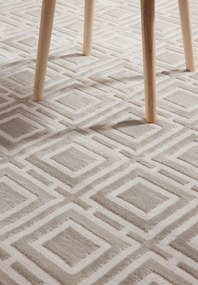 ELLE Decoration, Běhoun Perles 106191 Cream z kolekce Elle, 80x240, béžová, ložnice