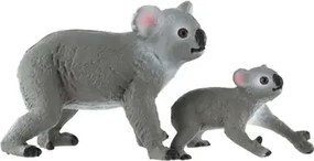 ZOOTED Zvířátko Koala medvídkovitý samice s mládětem / 2 ks / Plast /