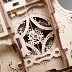 Ugears 3D dřevěné mechanické puzzle Niněra (Hurdy-Gurdy)