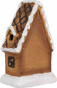 Keramická perníková chaloupka Gingerbread House - 10*7*15 cm