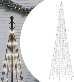 vidaXL Vánoční stromek na stožár 1 534 ch LED 500 cm [358117] Barva: Vícebarevný