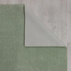 Zelený pratelný koberec z recyklovaných vláken 160x230 cm Fluffy – Flair Rugs