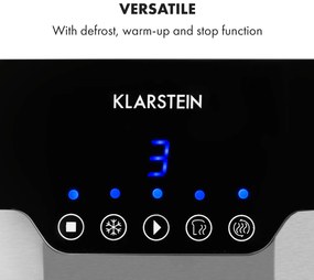 Klarstein Arabica, topinkovač, 920 W, LED displej, dotykové ovládání, nerezová ocel
