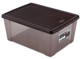 STEFANPLAST Víceúčelový box Elegance XL, hnědý