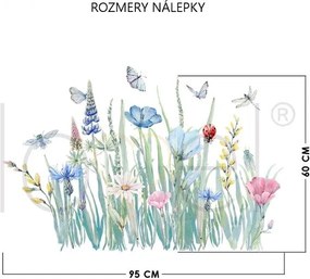 lovel.cz Samolepka na zeď Nature - louka DK381