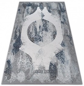 Luxusní kusový koberec akryl Montana modrý 80x150cm